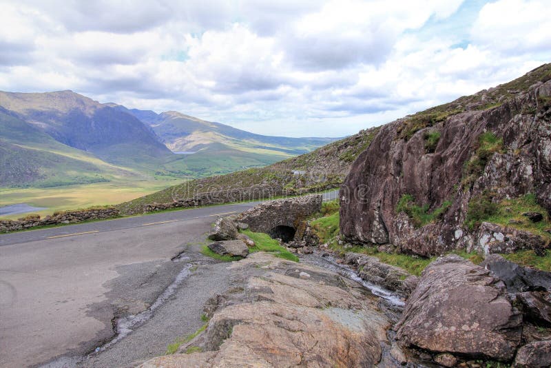 Connor Pass, Ireland stock image. Image of panoramic - 61674845
