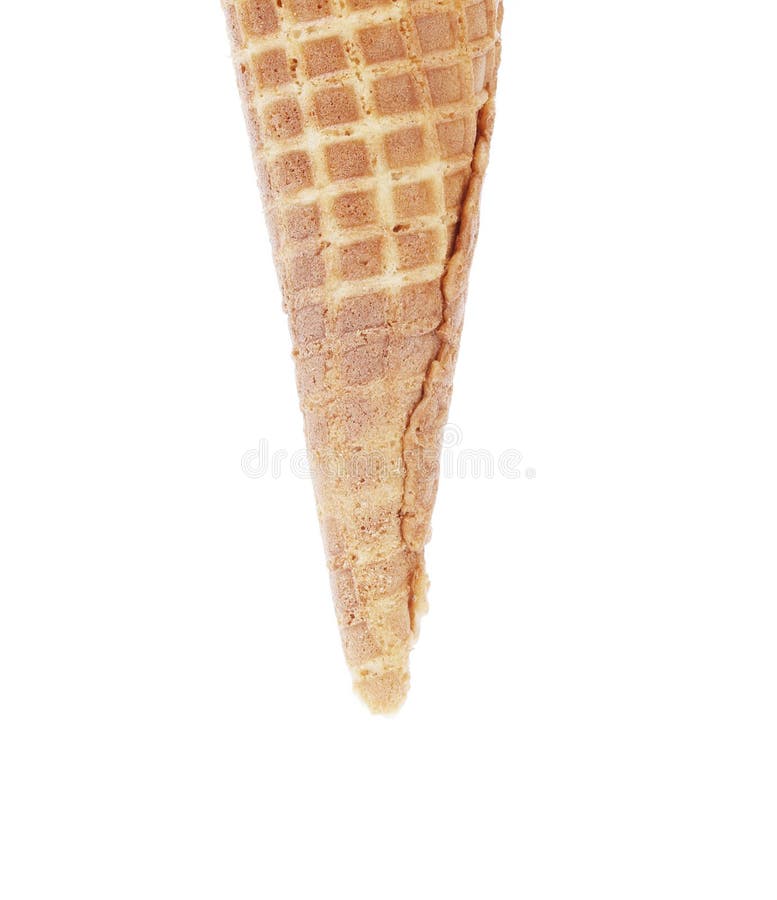 Cono De La Galleta Del Helado Imagen de archivo - Imagen de tasteful ...