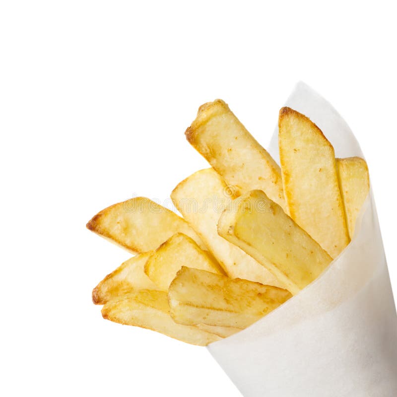 Cono dei chip fotografia stock. Immagine di patata, tonto - 39320688