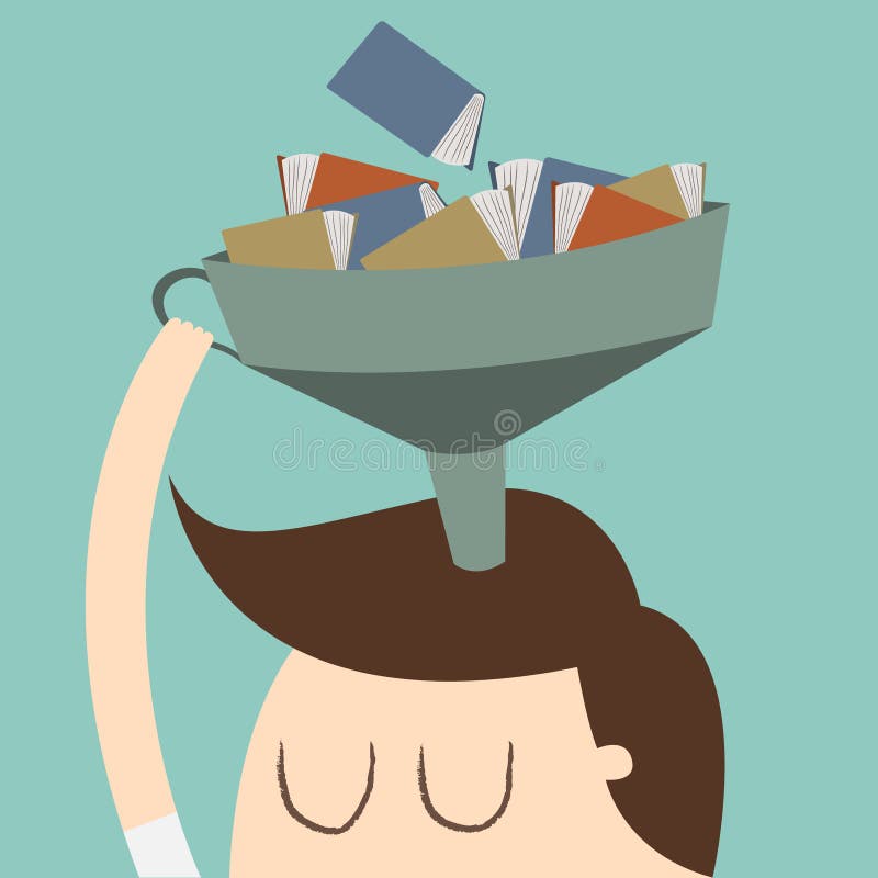 Conoscenza illustrazione vettoriale. Illustrazione di ingranaggio ...