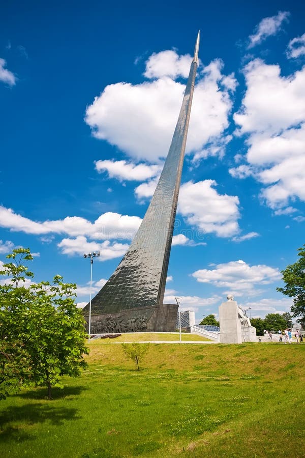 Conquerors of Space Monument Stock Image - Image of exploration, museum ...