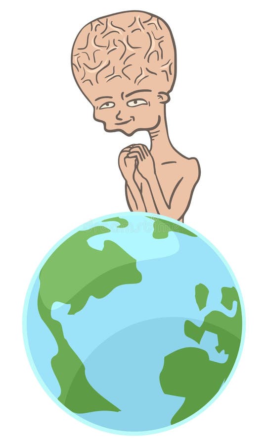 Conquest alien stock vector. Illustration of conquer - 39539607