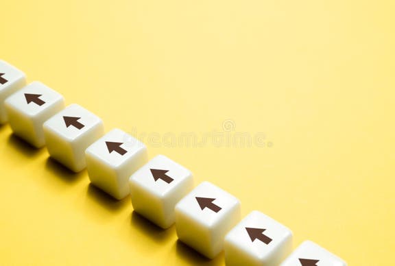 Consecutive Arrows on the Blocks Go in a Row. Follow the Path. Progress ...