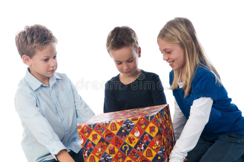 Conseguir un presente imagen de archivo. Imagen de risa - 11634631