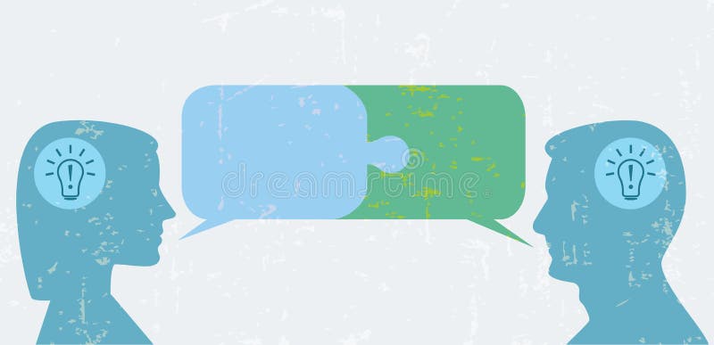 Consensus, dialog stock vector. Illustration of relationship - 27838711