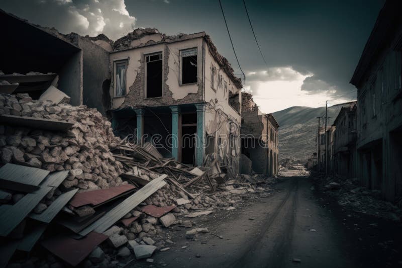 Consequences after the Earthquake, Collapse, Natural Disasters ...