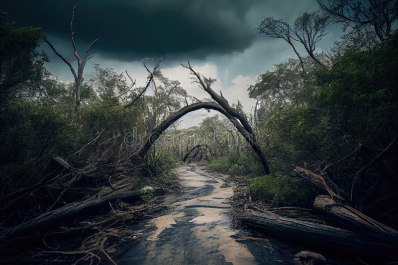 Consequences of Hurricane Destructive Winds and Rains in Forest Stock ...