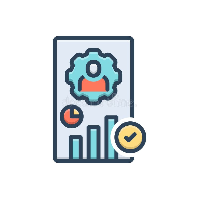Color Illustration Icon for Consequences, Result and Outcome Stock ...