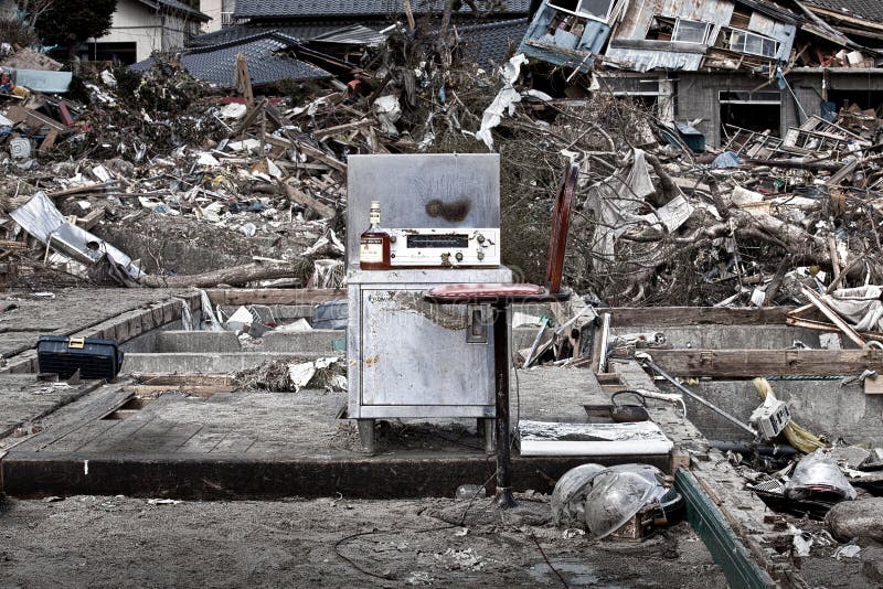 Tsunami Japan 2011 Fukushima Editorial Stock Photo - Image of ...