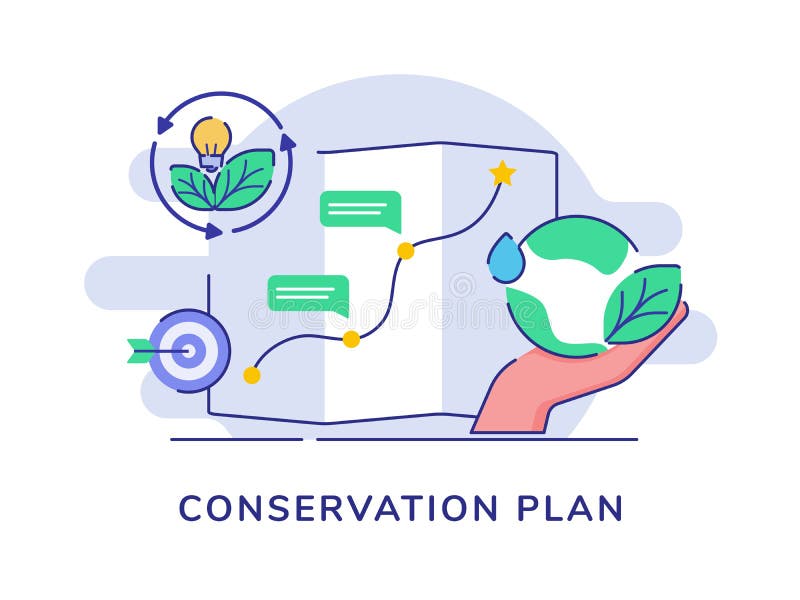 Conservation Plan Stock Illustrations – 893 Conservation Plan Stock ...