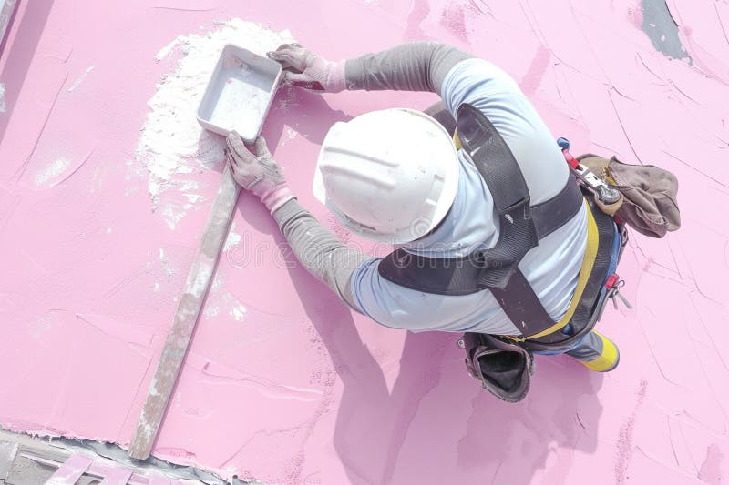 Conservation Work in Progress on a Heritage Building, with Architects ...