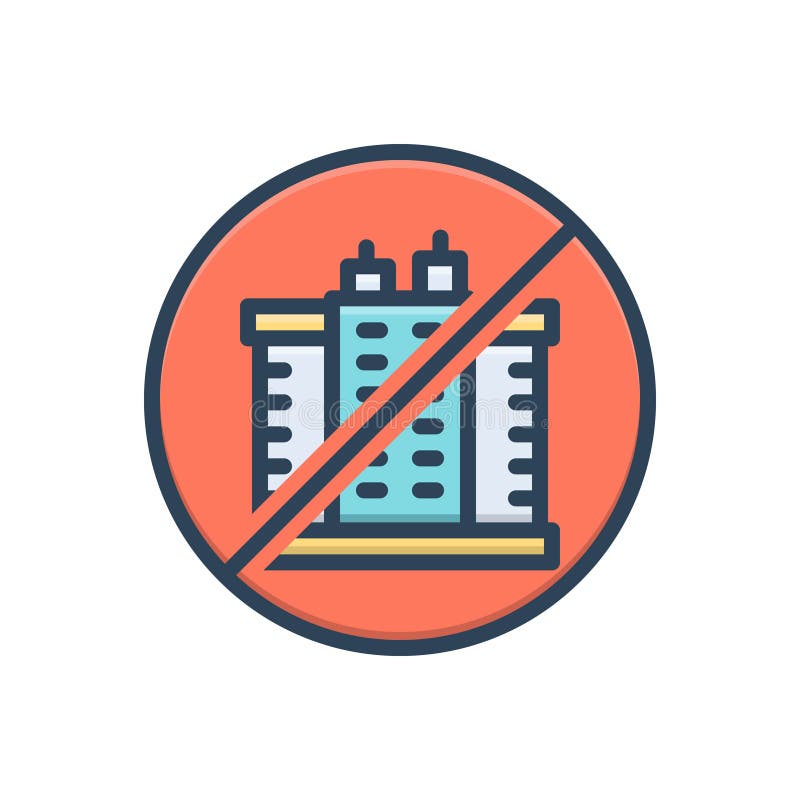 Color Illustration Icon for Conservative, Traditionalist and ...