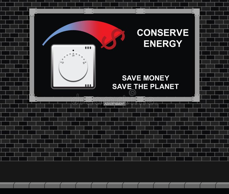 Conserve Energy logo stock illustration. Illustration of conserve ...