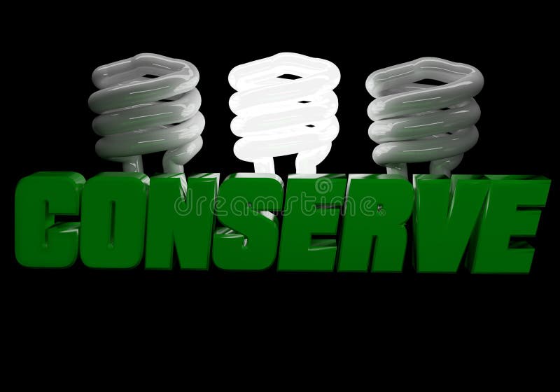 Conserve Energy logo stock illustration. Illustration of conserve ...