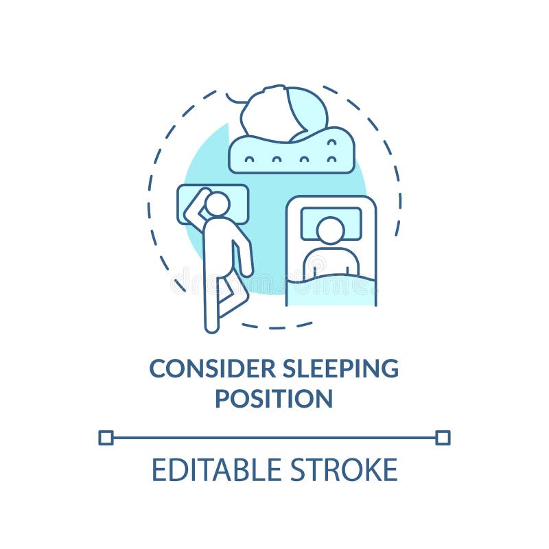 Sleeping Position Icon Stock Illustrations – 455 Sleeping Position Icon ...