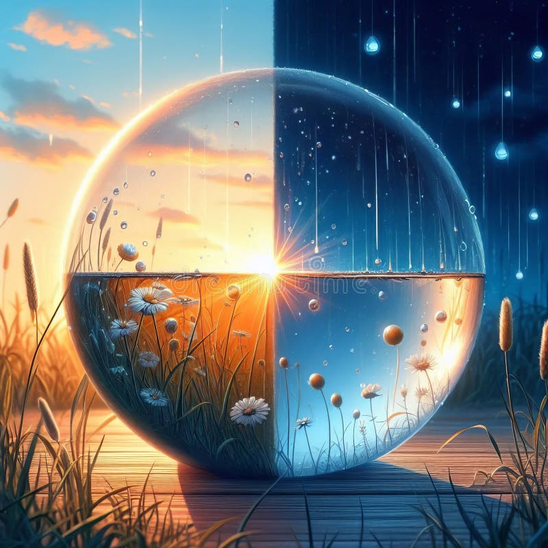 Consider the Time of Day How Does the Light Change the Appearanc Stock ...