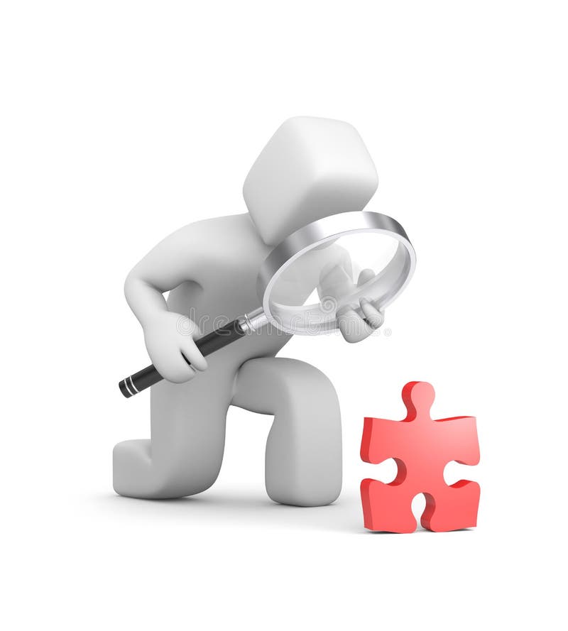 Considerazione Dettagliata. Illustrazione di Stock - Illustrazione di ...