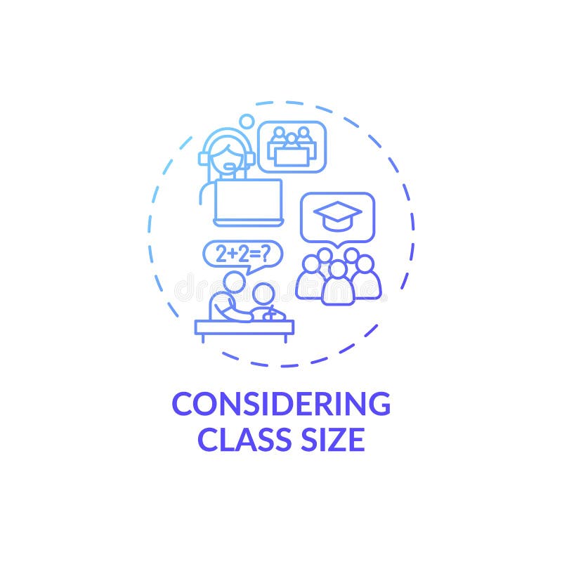 Class Size Icon Stock Illustrations – 229 Class Size Icon Stock ...