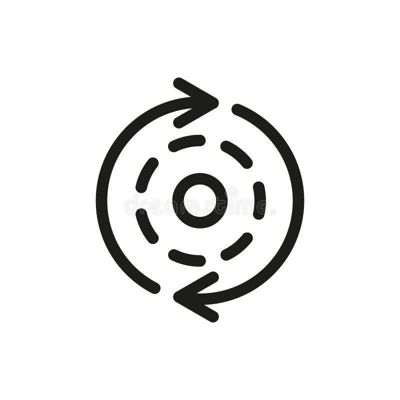 Consistency Icon. Circle Outline Vector. Simple Linear Element ... Consistency Icon. Circle Outline Vector. Simple Linear Element ...