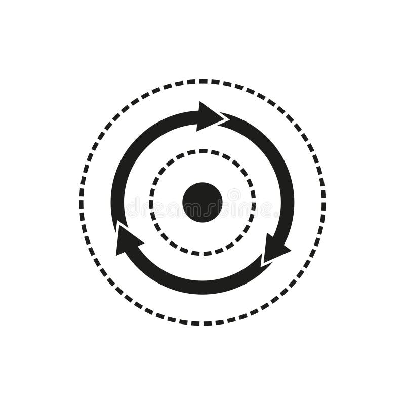 Consistency Icon on a White Background. Stock Vector - Illustration of ...