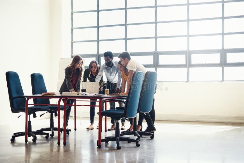 Consistent Hard Work Will Make Us Successful. Creative Employees Having ...