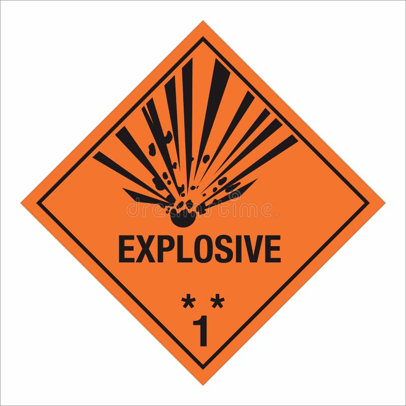 Hazardous HAZMAT Material Label IATA Transportation Flammable Liquid ...