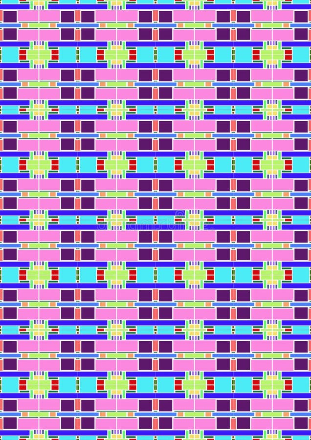 The Pattern of Variation Box Full Color Stock Illustration ...