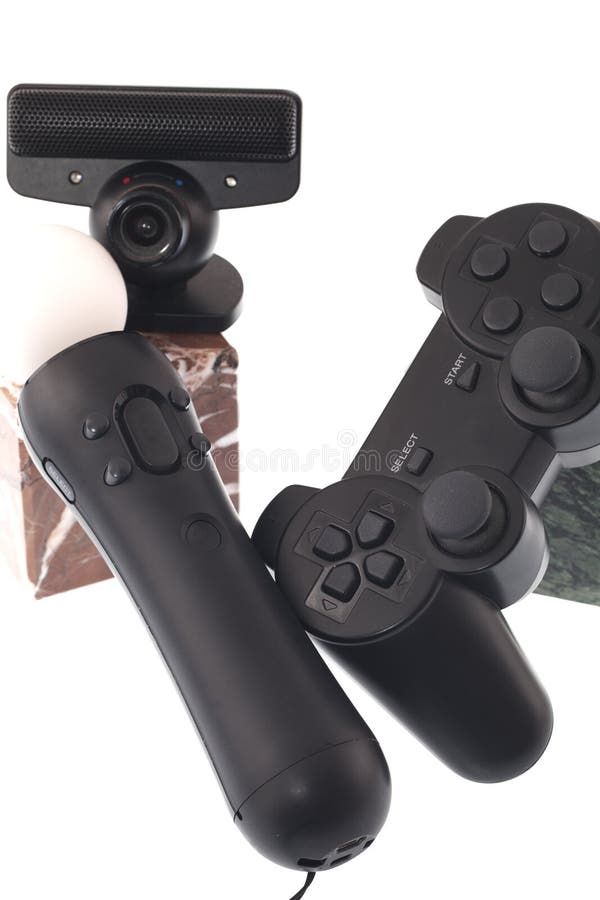 Console accessories stock image. Image of controller - 36351205
