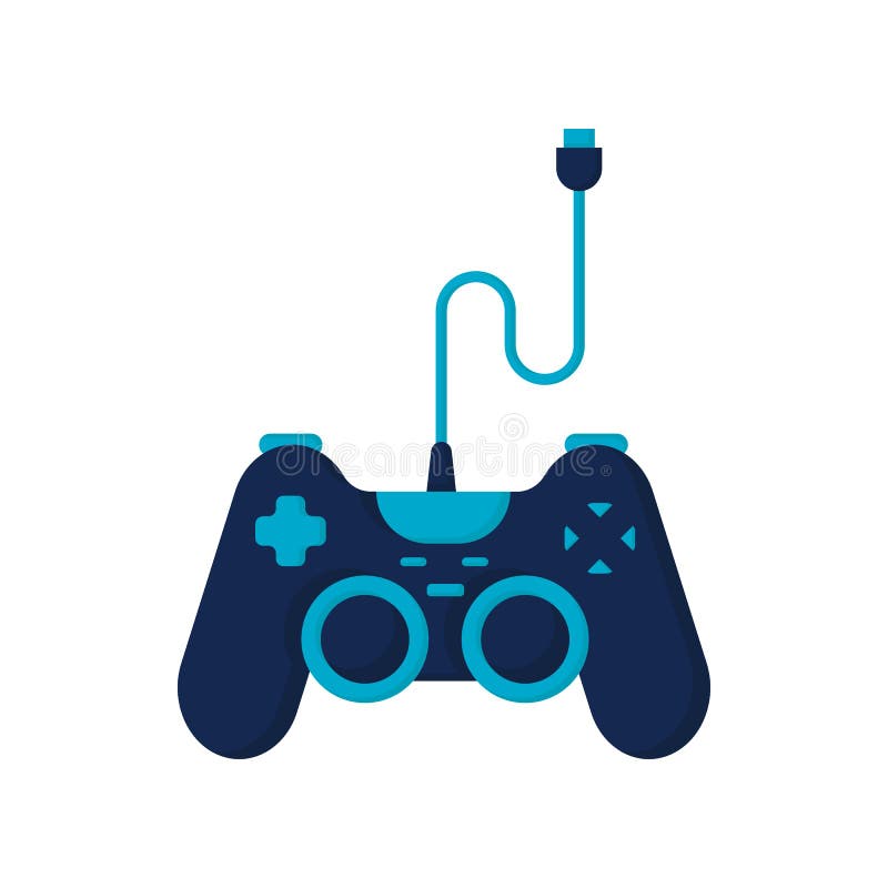 Console Controller Vector Illustration Stock Vector - Illustration of ...