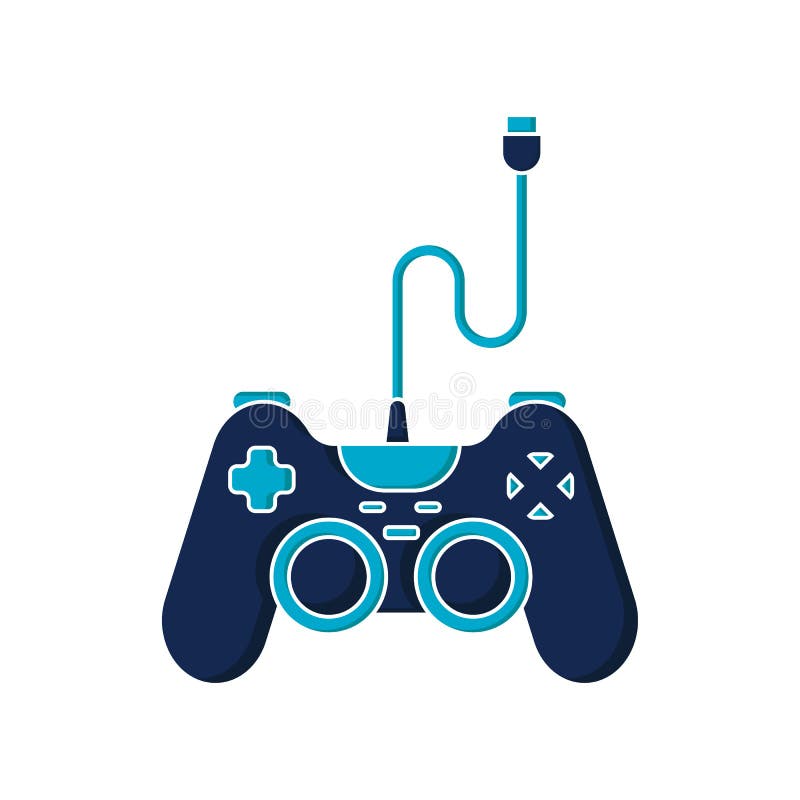 Console Controller Vector Illustration Stock Vector - Illustration of ...