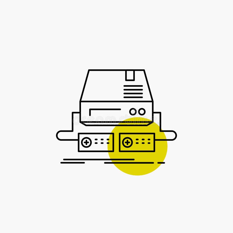 Console, Game, Gaming, Pad, Drive Line Icon Stock Vector - Illustration ...