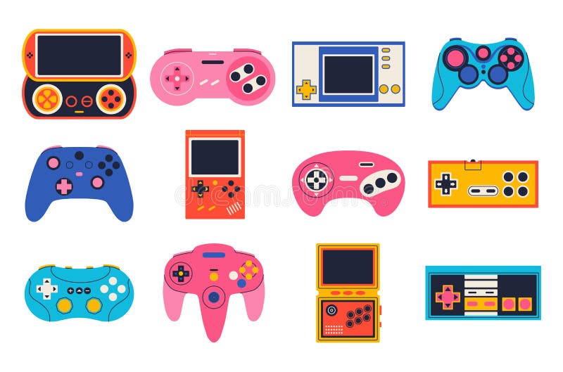 Controllers Set Stock Illustrations – 544 Controllers Set Stock ...
