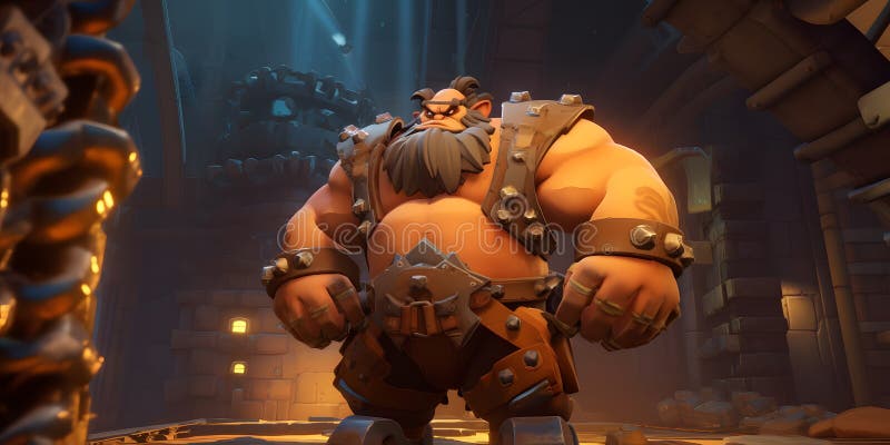 Console Gaming Action Game Create a Boss Character Generative AI Stock ...