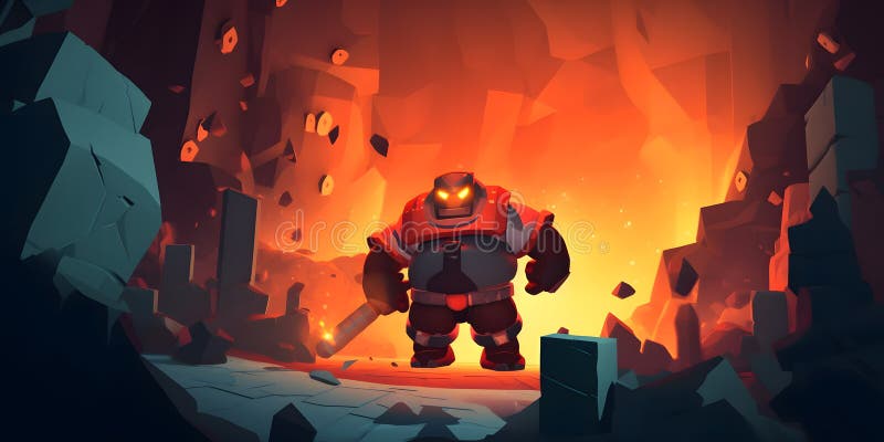 Console Gaming Action Game Create a Boss Character One Generative AI ...