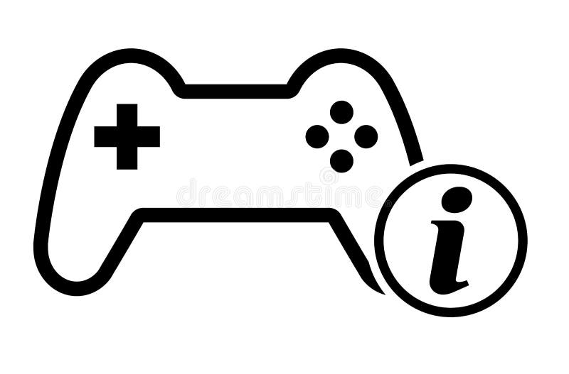 Console Gaming Gamepad Icon, Joystick Gadget Technology Button Vector ...