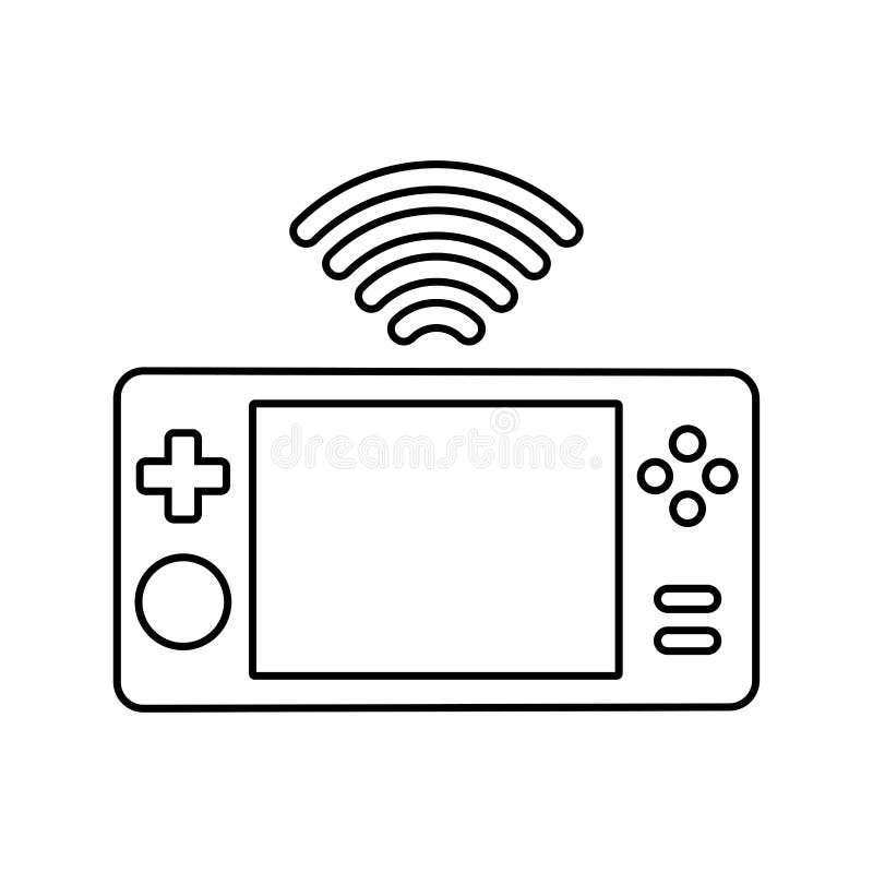 Outline Nintendo Stock Illustrations – 133 Outline Nintendo Stock ...