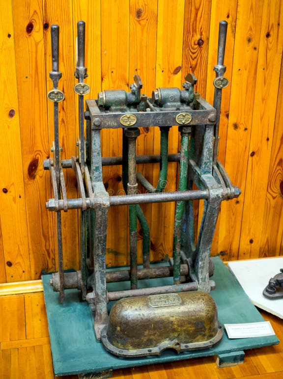 The Console with Levers Manual Control Dredger Editorial Photography ...