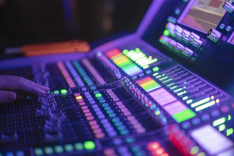 Console Operation stock photo. Image of digital, gear - 394274316