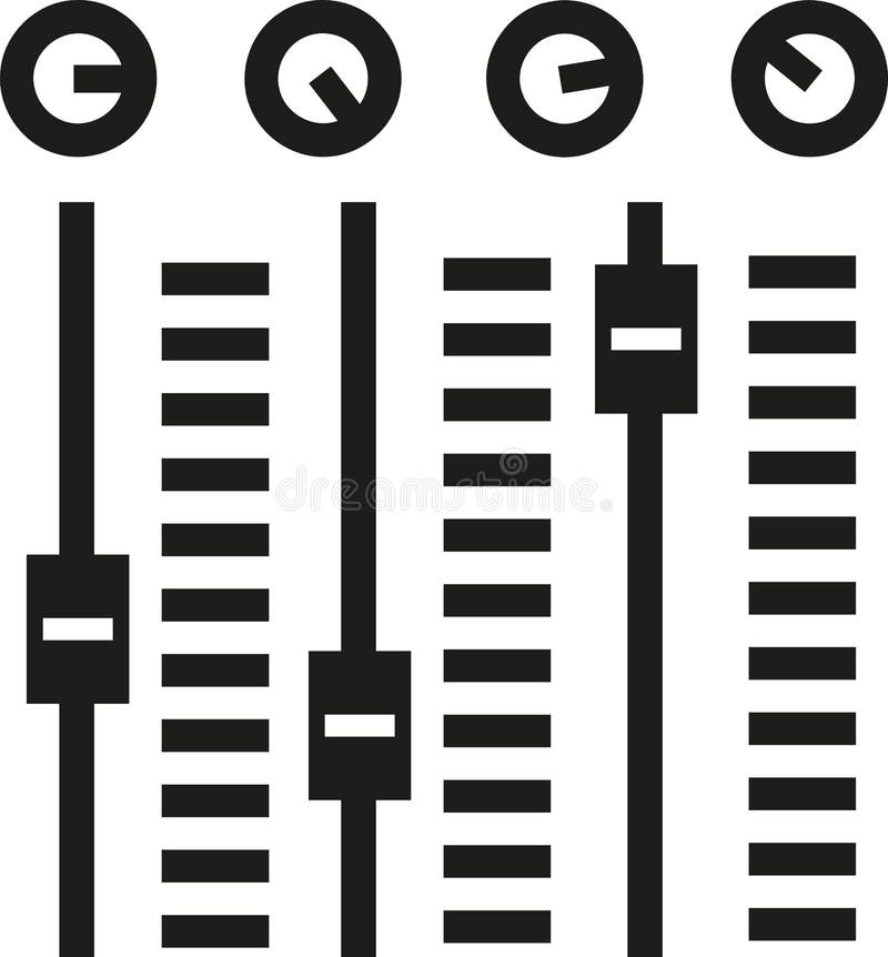 Adjusting Mixing Console Stock Illustrations – 443 Adjusting Mixing ...