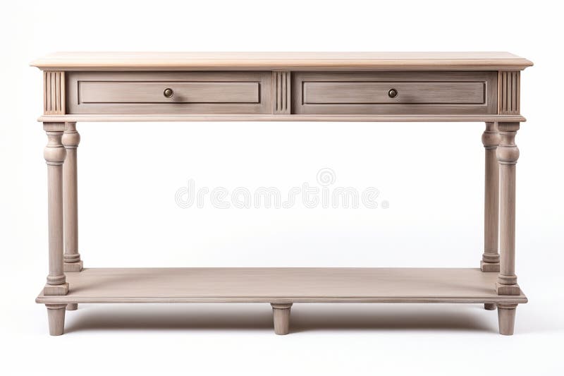 Console Table with Transparent Background. AI Stock Illustration ...