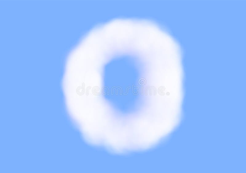 Consonant Realistic White Cloud Vectors On Blue Sky Background ...