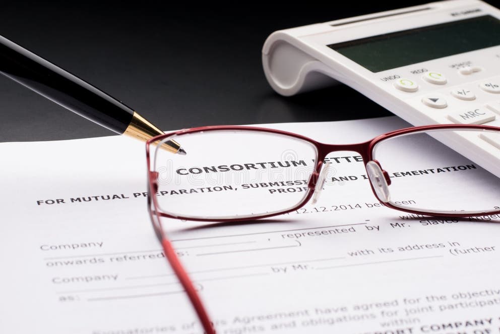 Consortium Letter stock photo. Image of partnership, group - 44554268