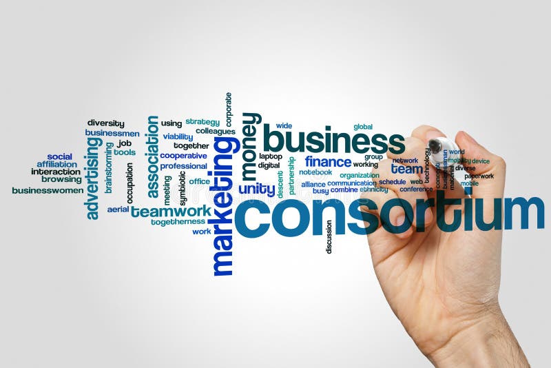 Alliance Word Cloud Concept Grey Background Stock Photos - Free ...