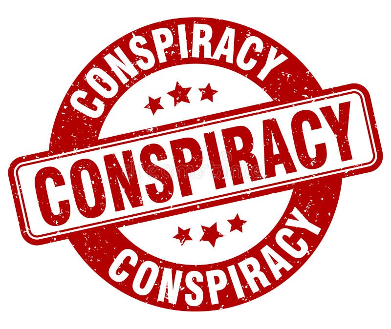 Conspiracy Stamp. Conspiracy Label. Round Grunge Sign Stock Vector ...