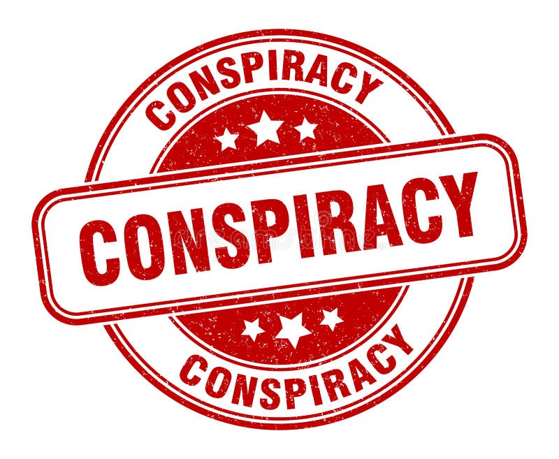 Conspiracy Stamp. Conspiracy Round Grunge Sign Stock Vector ...