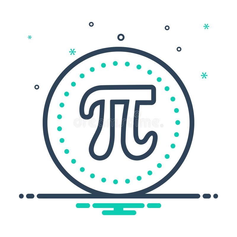 Mix Icon for Const, Constant and Stable Stock Illustration ...