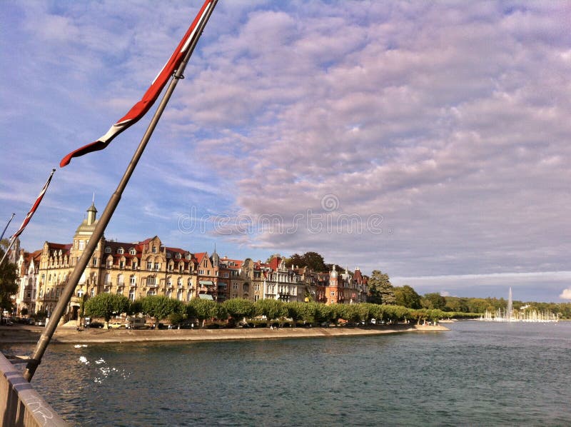 Constance lake stock image. Image of city, constance - 176609683