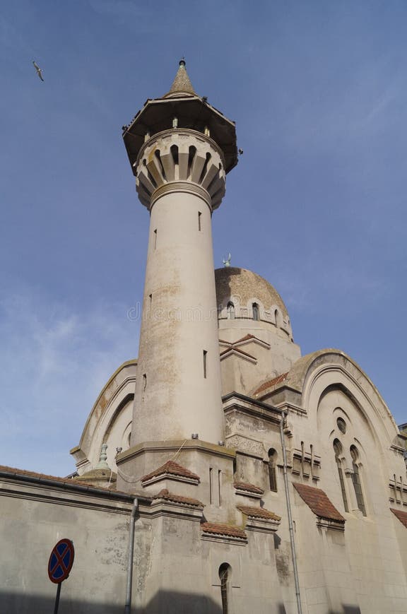 Constanta City Centre Old Mosque, Romania Stock Image - Image of islam ...