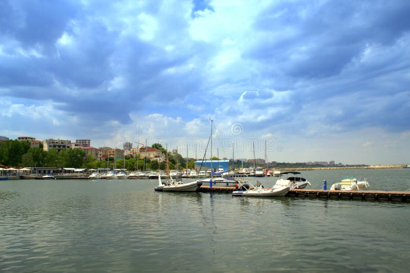 Constanta marina view editorial photo. Image of water - 66317321