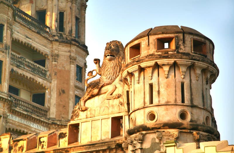 Constantia House Located in Lucknow, India Stock Image - Image of dome ...